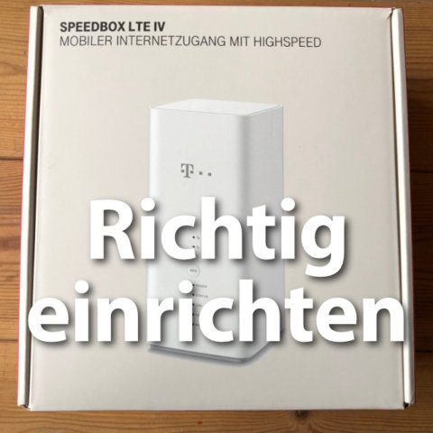 Telekom Speedbox LTE IV – Einrichtung Mobilfunk-Router » Sir Apfelot