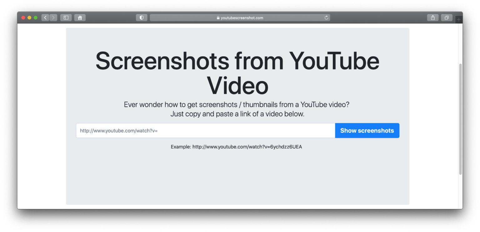 YouTube Screenshot erstellen – per Hand und mit Generator » Sir Apfelot