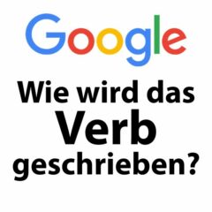 Googeln oder googlen – Wie schreibt man es richtig? » Sir Apfelot