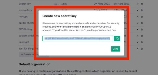 Anleitung: OpenAI API Key – so erstellst du einen API Key