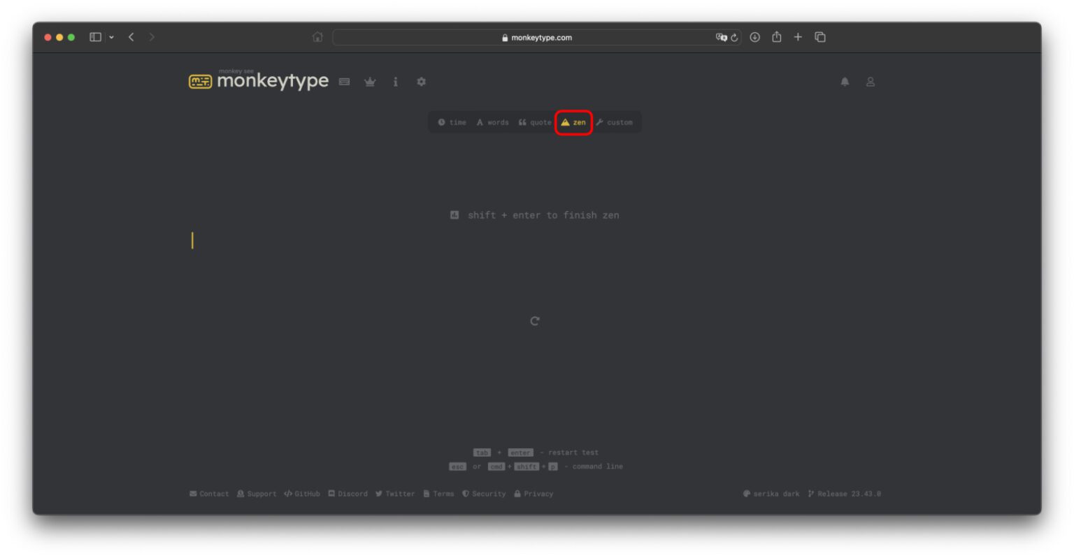 Monkeytype – Schreibgeschwindigkeit und Fehlerquote messen » Sir Apfelot